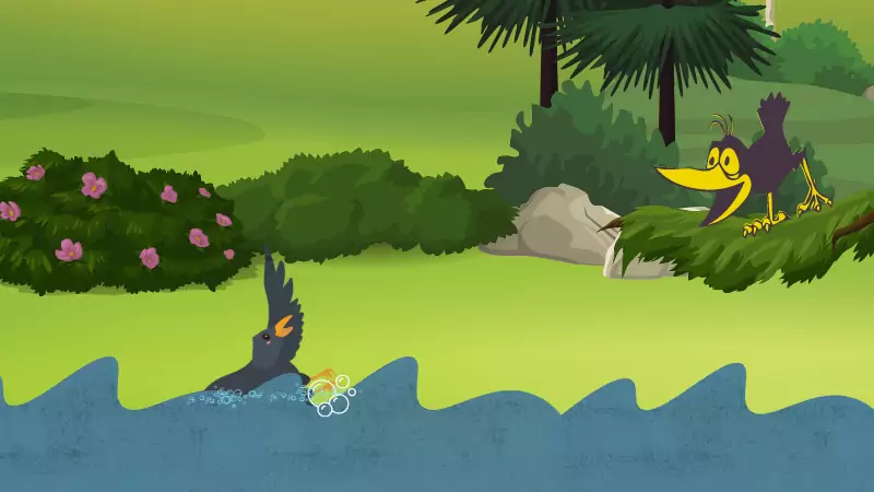 The Crow Couple and The Sea Story - Storybook