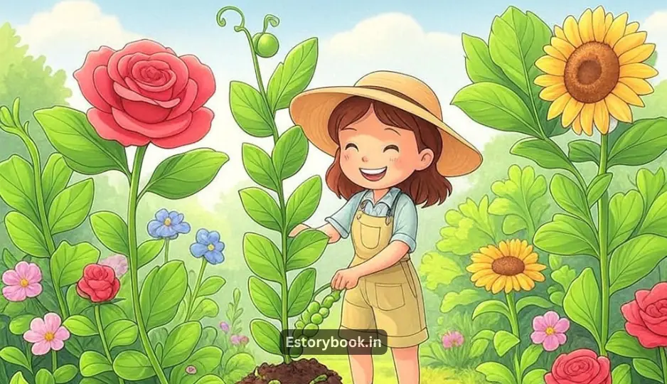 The Sad Pea Plant Story - Storybook